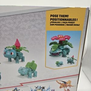 Mattel | Toys | Pokmon Mega Bloks Bulbasaur Evolution Set New | Poshmark